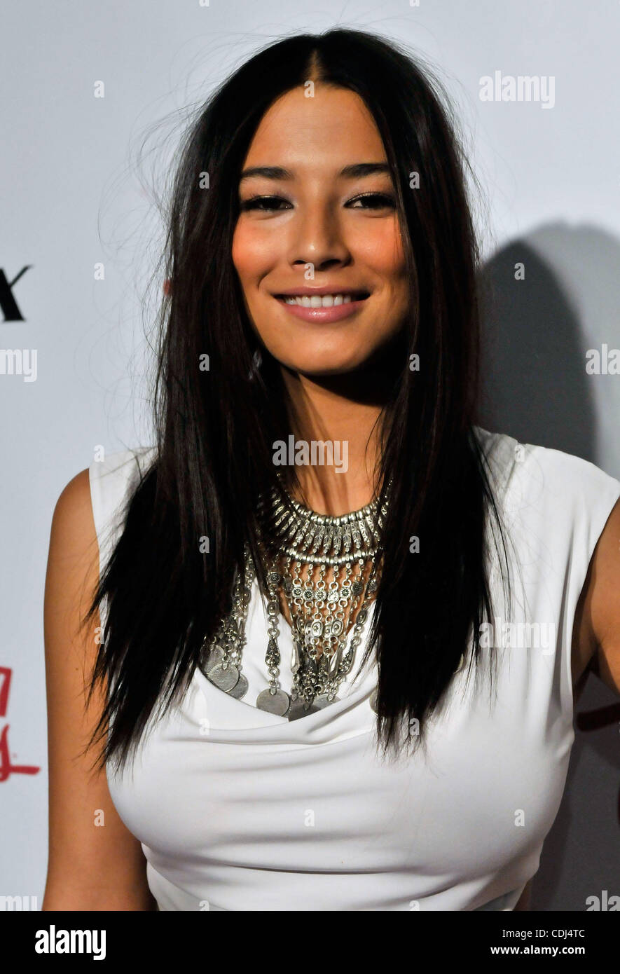 Feb 14, 2011 - Las Vegas, Nevada, USA - Model JESSICA GOMES arrives for ...