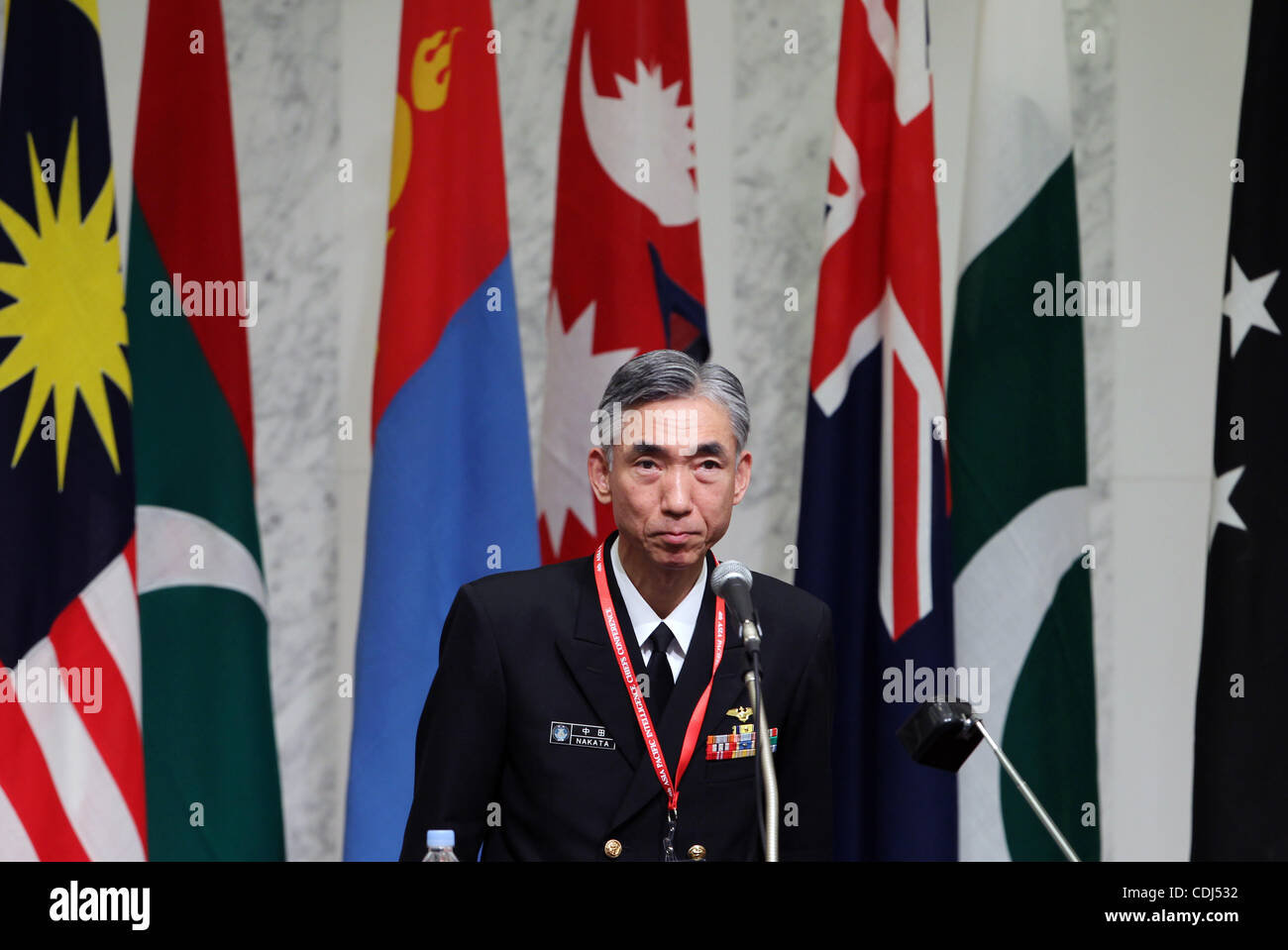 Feb. 16, 2011 - Tokyo, Japan - YOSHIKI NAKATA, Defense Intelligence ...