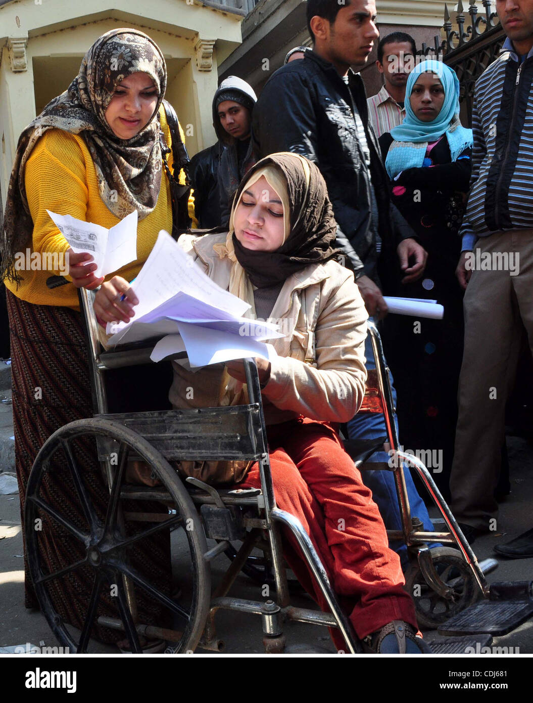 Egyptian people participate in their daily life in Cairo, Egypt on Feb ...