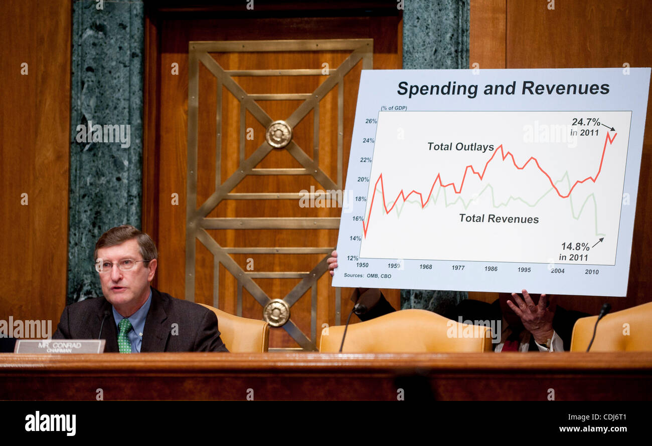 Kent conrad senate budget hi-res stock photography and images - Alamy