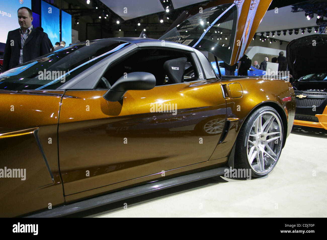 Feb. 17, 2011 - Toronto, Ontario, Canada - The GM Chevrolet Corvette Z1 ...