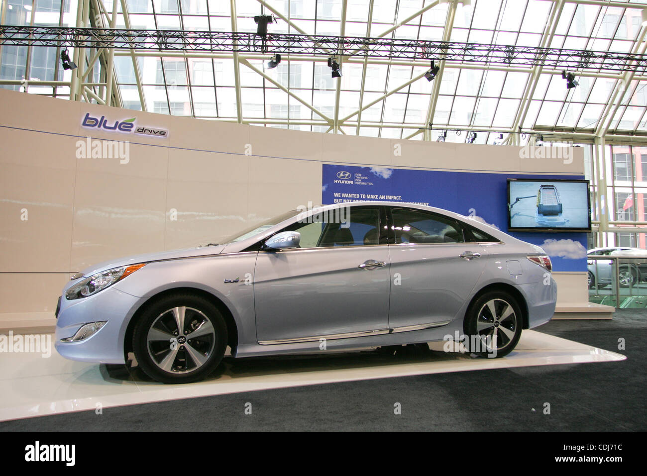 Feb. 17, 2011 - Toronto, Ontario, Canada - The Hyundai ''Blue Drive ...