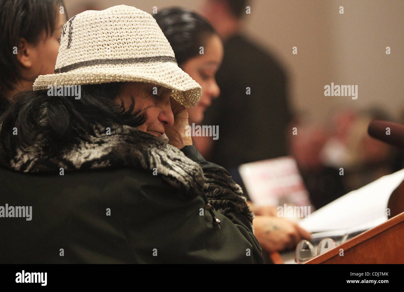 Feb. 18, 2011 - Kent, Washington, U.S - REBECCA MARRERO, the mother of ...