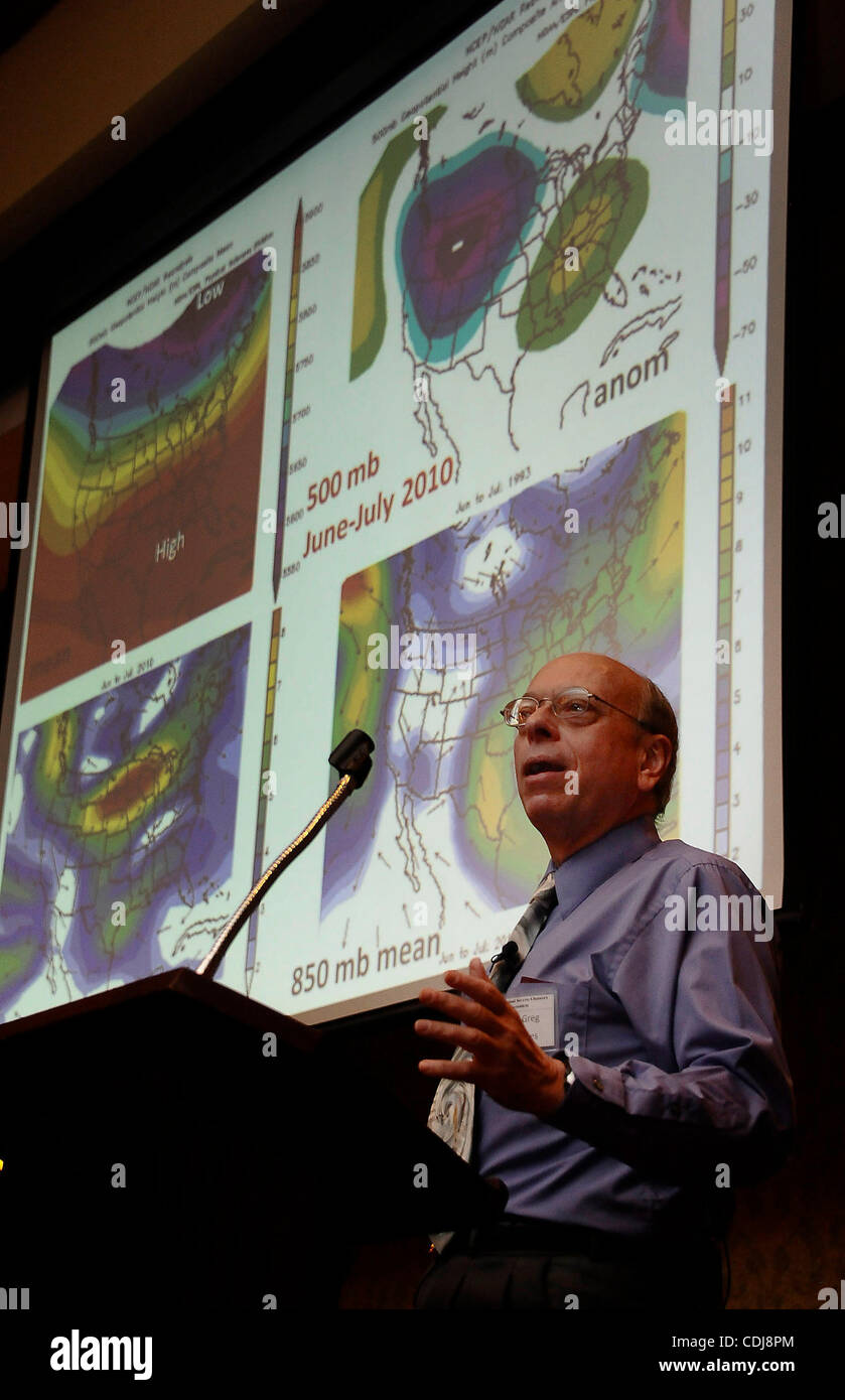 Feb 20,2011- Denver. CO. USA. Weather channels Dr. Greg Forbes talks ...