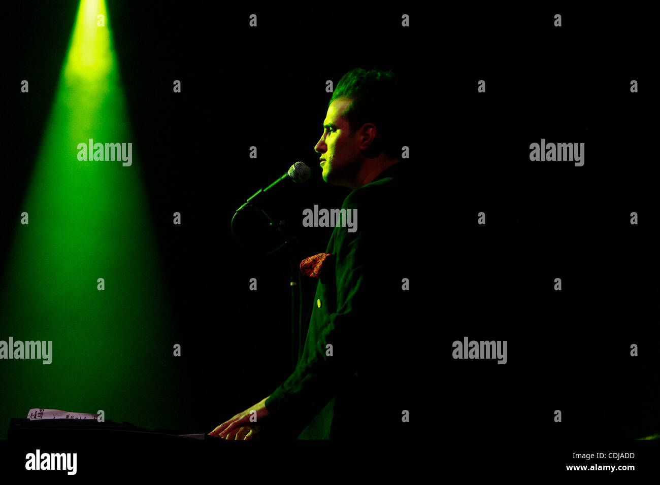 Feb 21, 2011 - New York, New York, U.S. - Singer MATT WHITE performing ...