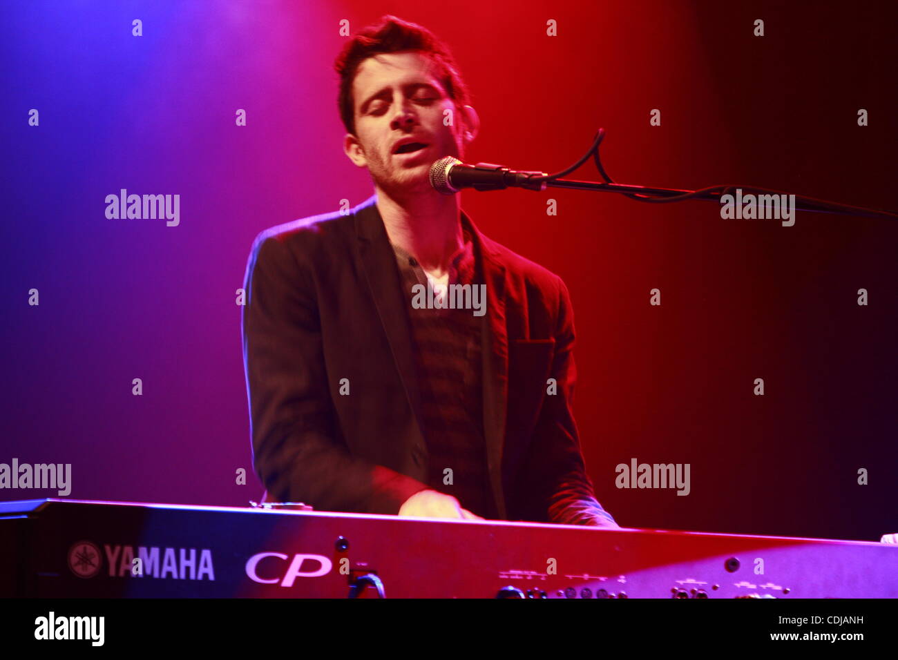 Feb. 21, 2011 - Ny, New York, U.S. - Brendan James performing at The ...