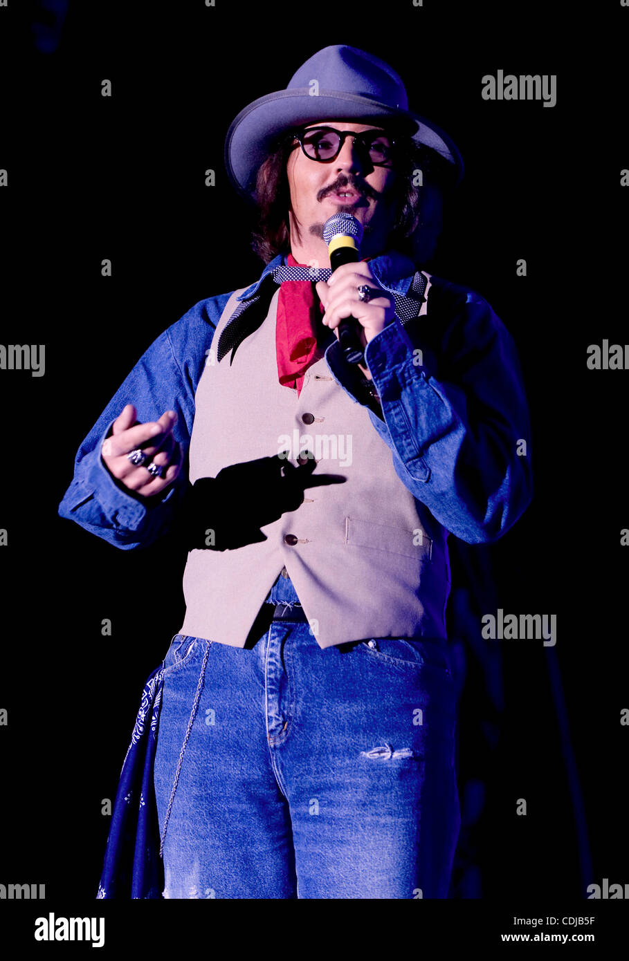 Feb 22, 2011 - Las Vegas, Nevada, USA - Dale Clark performs as Johnny ...