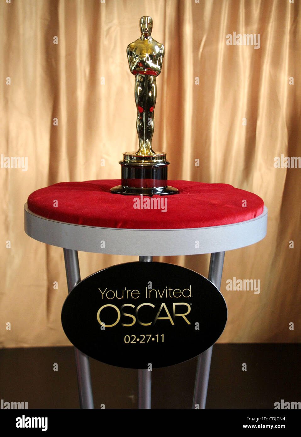 Feb. 23, 2011 - New York, New York, U.S. - A view of the Oscar statue ...