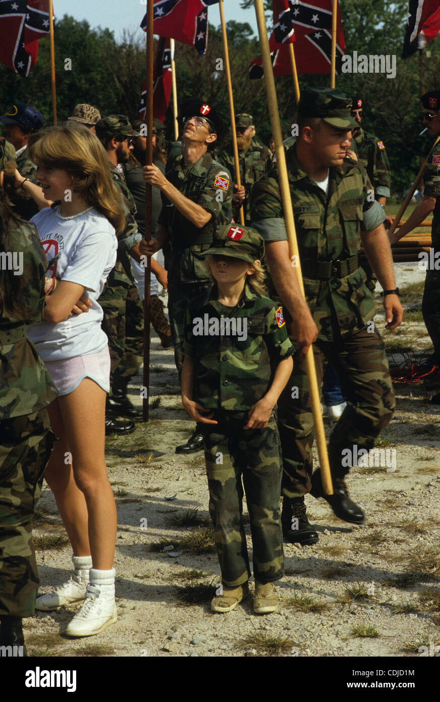 Feb. 23, 2011 - Atlanta, GA, USA - White Patriot Party training camp in ...