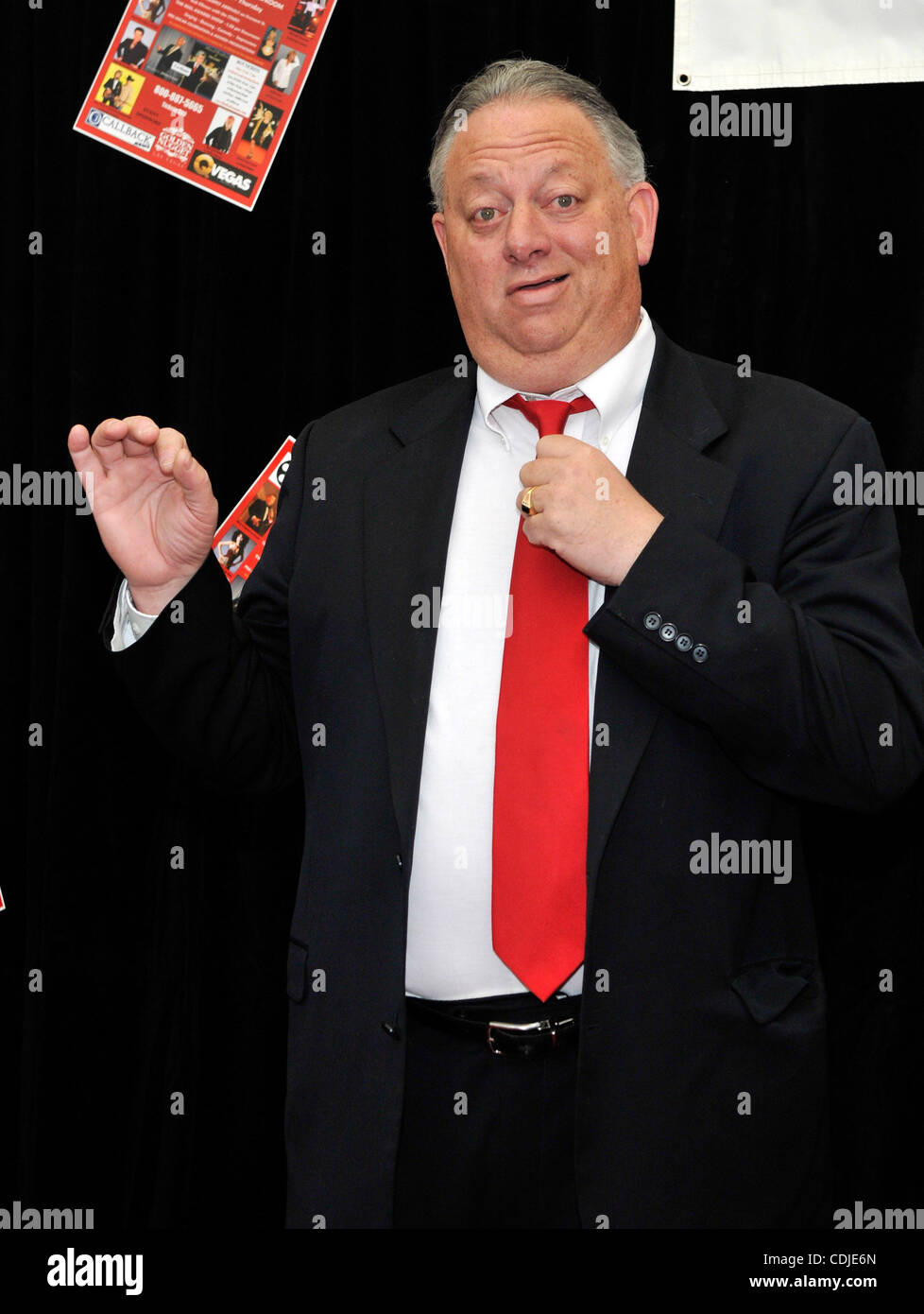 Feb. 24, 2011 - Las Vegas, Nevada, USA - Celebrity impersonator MARC ...
