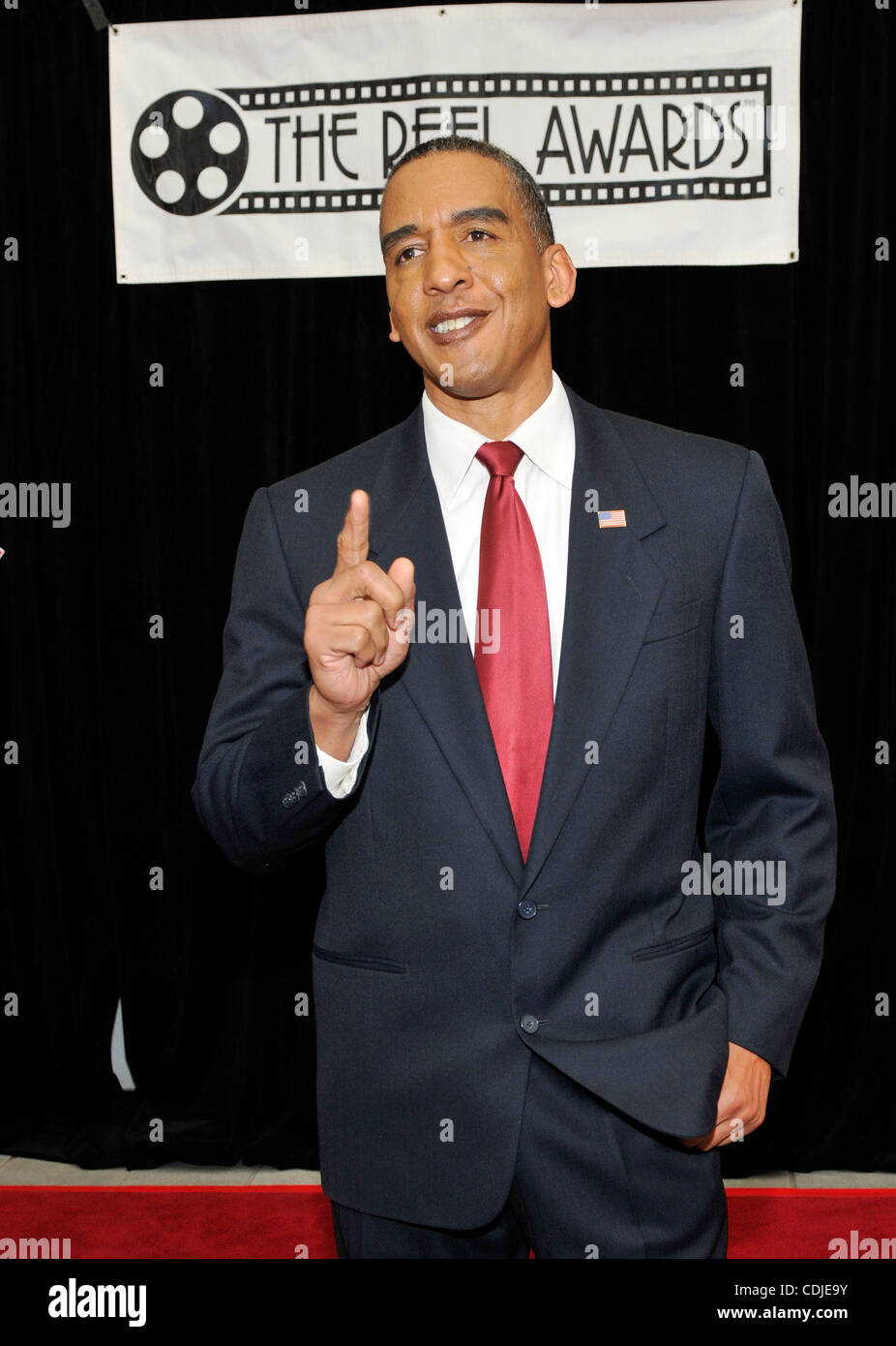 Feb. 24, 2011 - Las Vegas, Nevada, USA - Celebrity impersonator MICHAEL ...