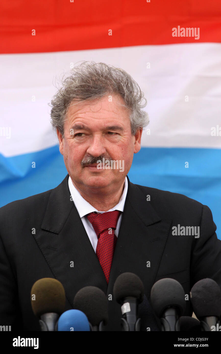 Luxembourg's Foreign Minister Jean Asselborn, delivers speech during a ...