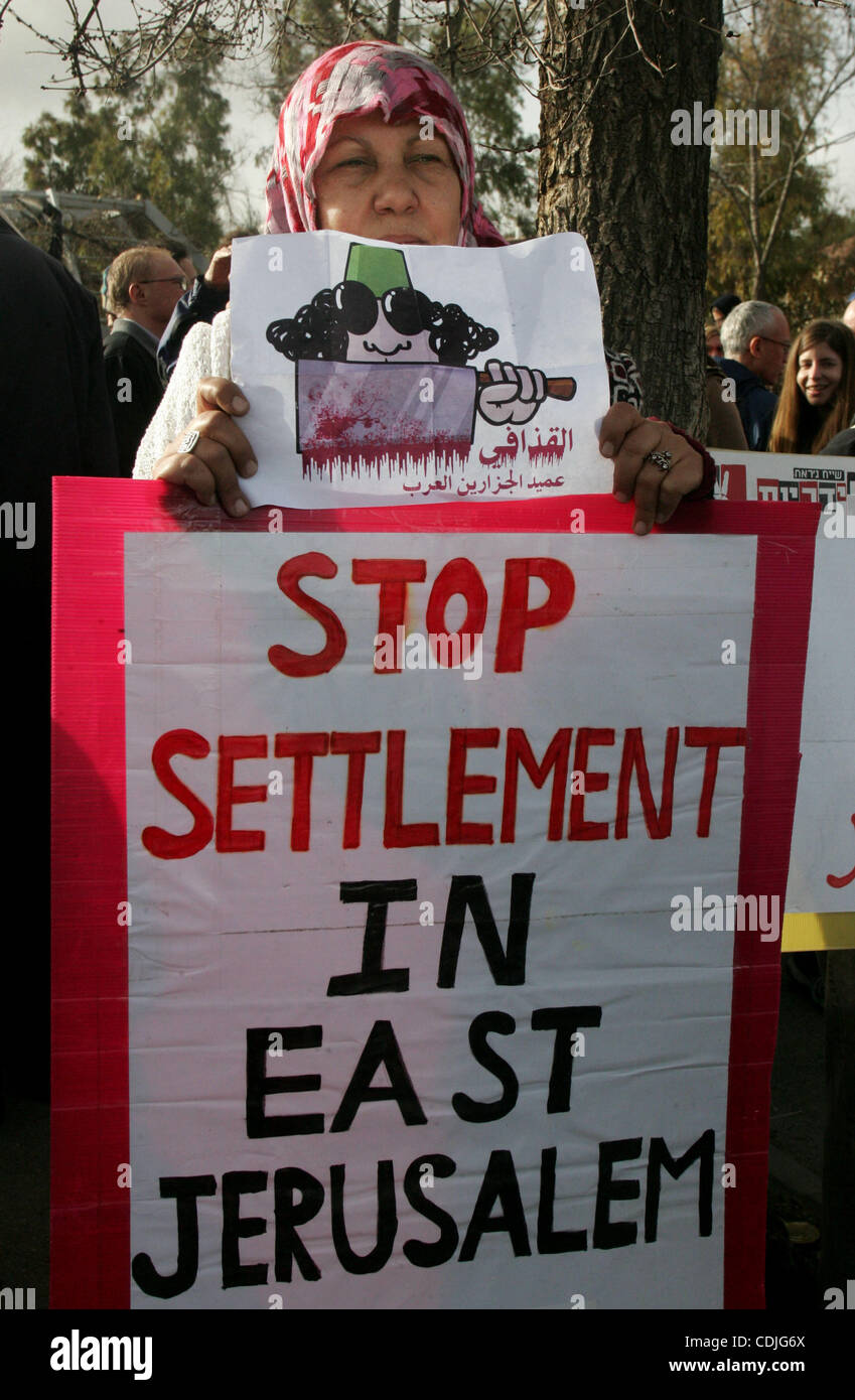 Feb 25, 2011 - Jerusalem, Palestinian Territories - Israeli left-wing ...