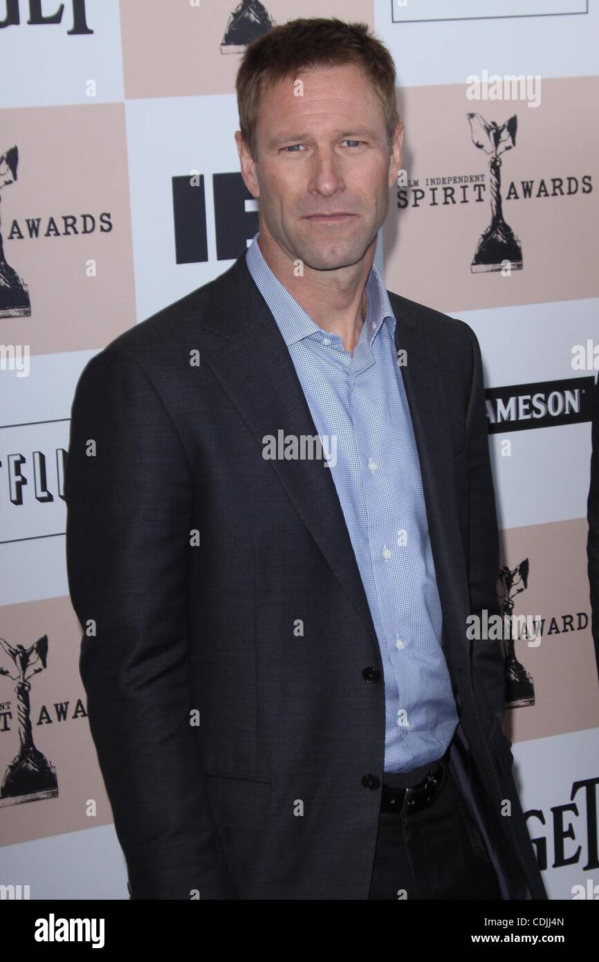 Feb 26, 2011 - Los Angeles, California, USA - Actor AARON ECKHART at ...