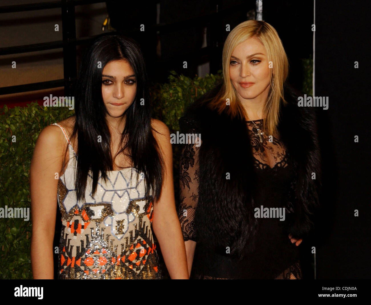 Feb. 27, 2011 - Hollywood, California, U.S. - MADONNA & DTR LOURDES ...