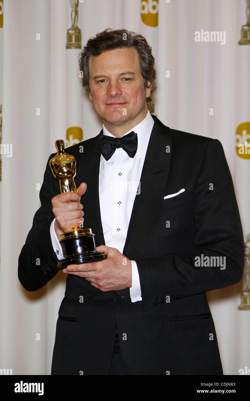 Colin firth academy awards oscars hollywood hi-res stock photography ...