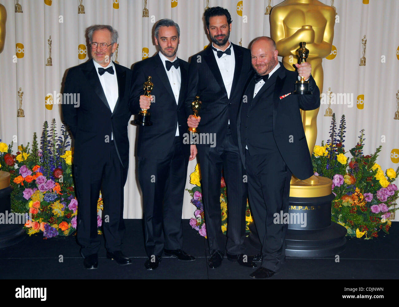 Feb. 28, 2011 - Los Angeles, California, U.S. - Steven Spieberg, Emile ...