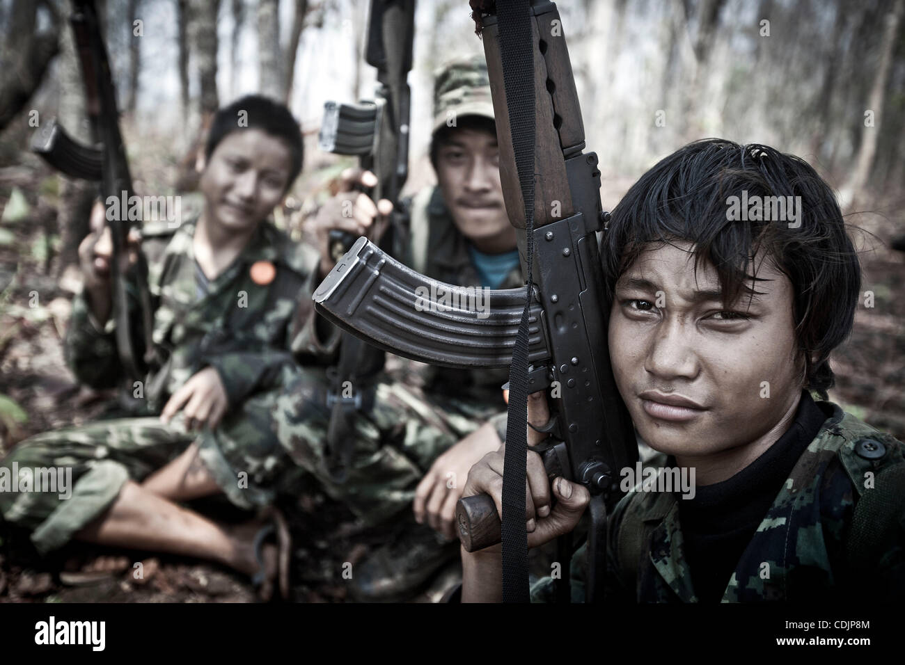Karen national liberation army hi-res stock photography and images - Alamy