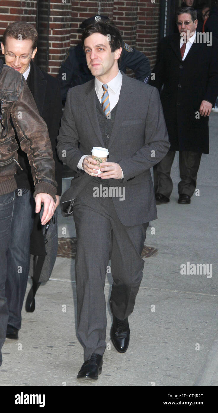 Mar. 1, 2011 - New York, New York, U.S. - Actor B.J. NOVAK arrives for ...