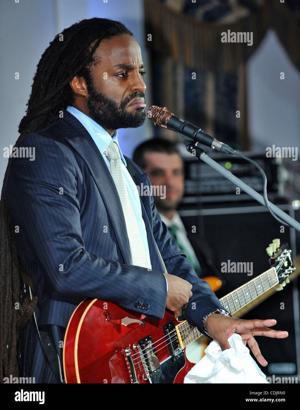 American rapper and record producer John Forte (John Forté)gives ...