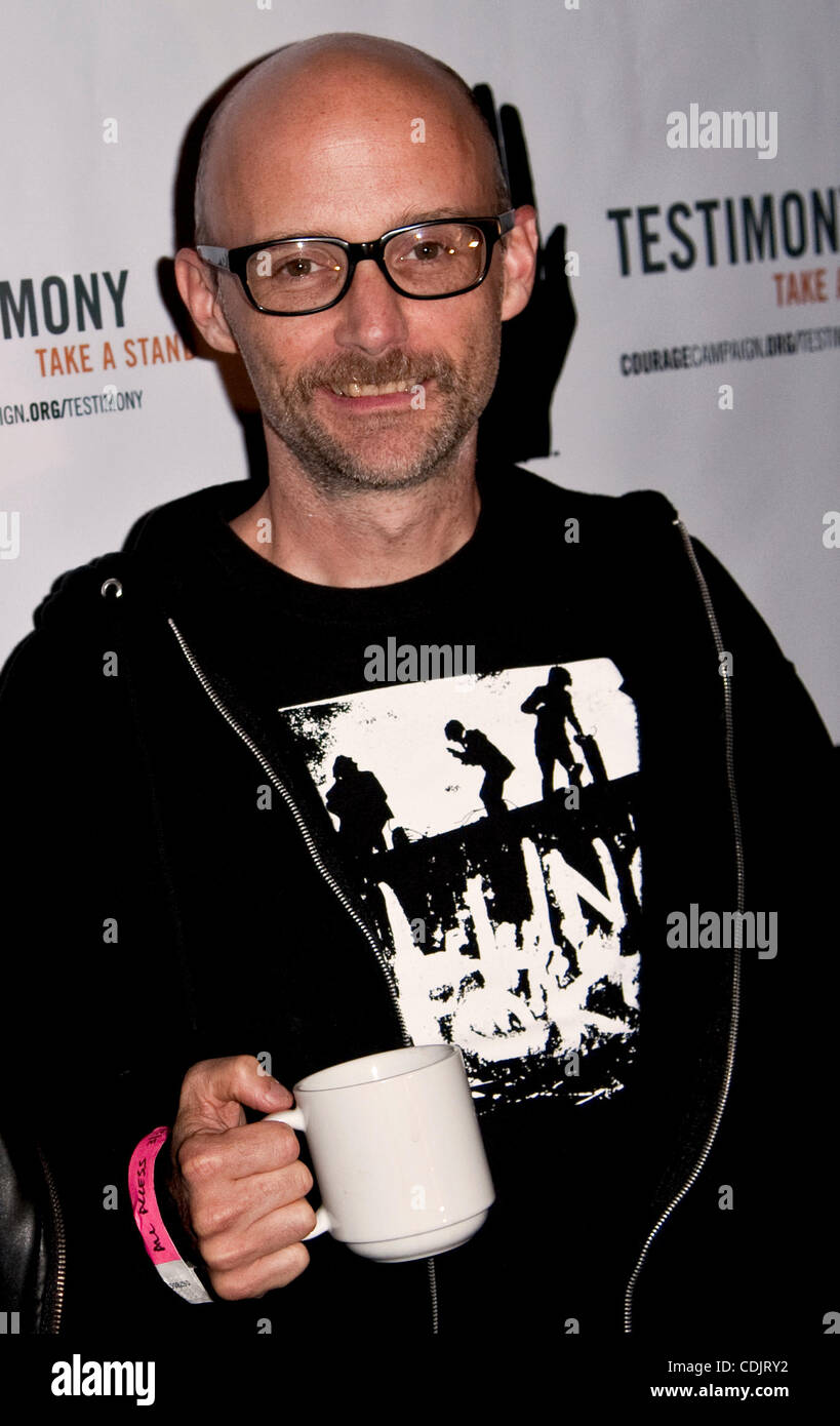 Mar. 02, 2011 - Hollywood, California, USA - MOBY at "Dance For ...