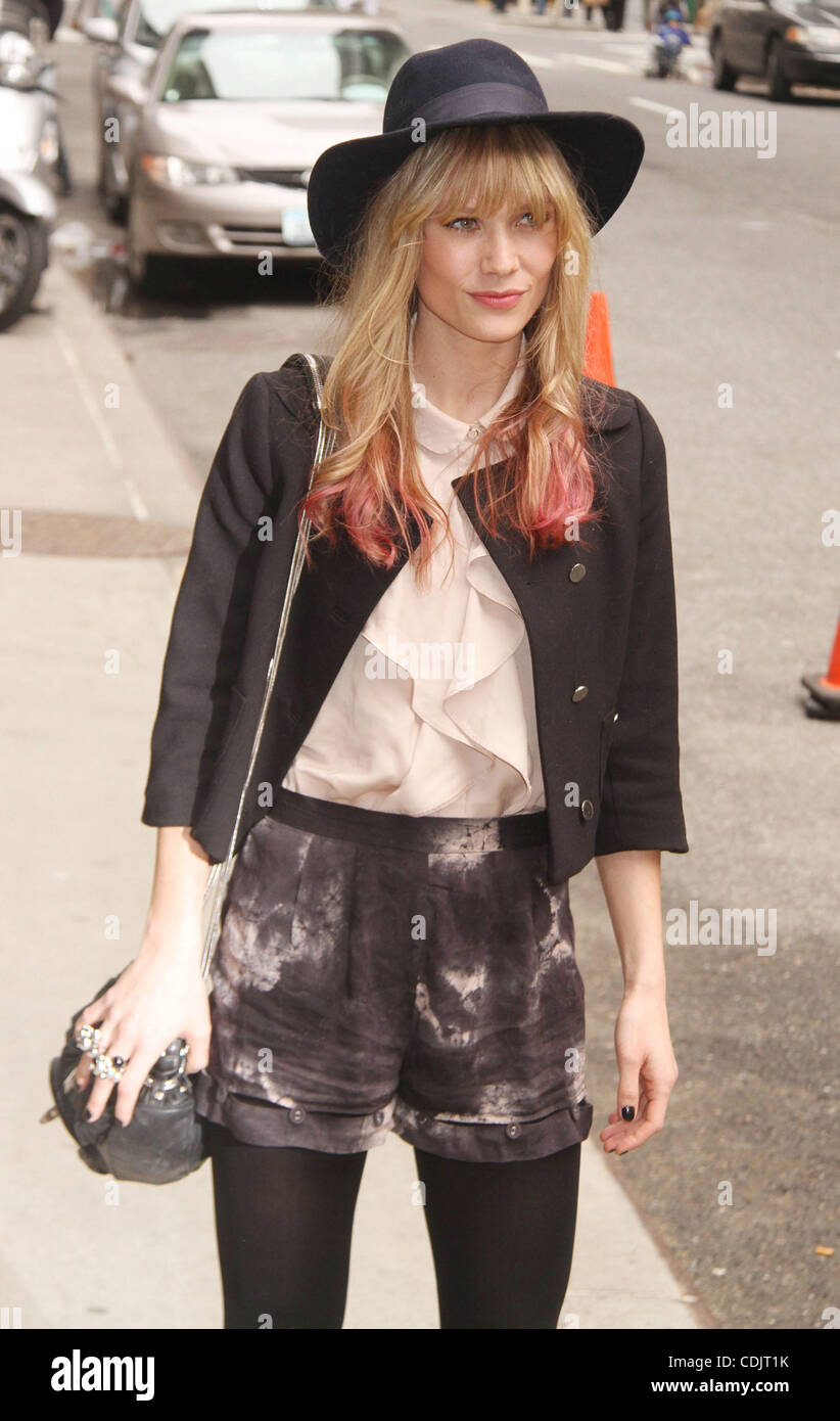 Mar. 2, 2011 - New York, New York, U.S. - Singer OH LAND also known as ...