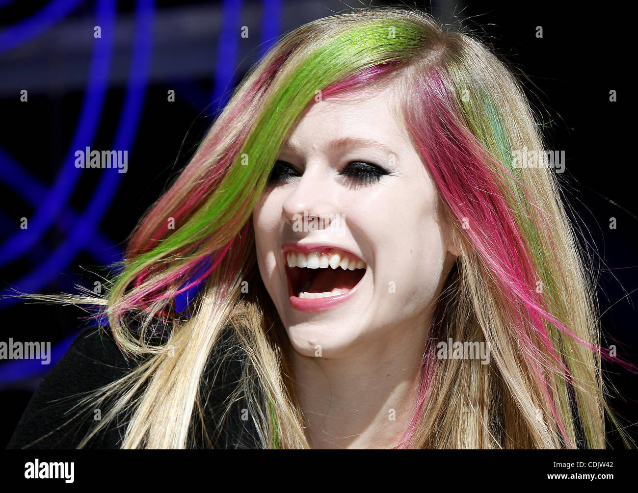 Mar. 3, 2011 - Tokyo, Japan - Canadian singer AVRIL LAVIGNE attends the ...