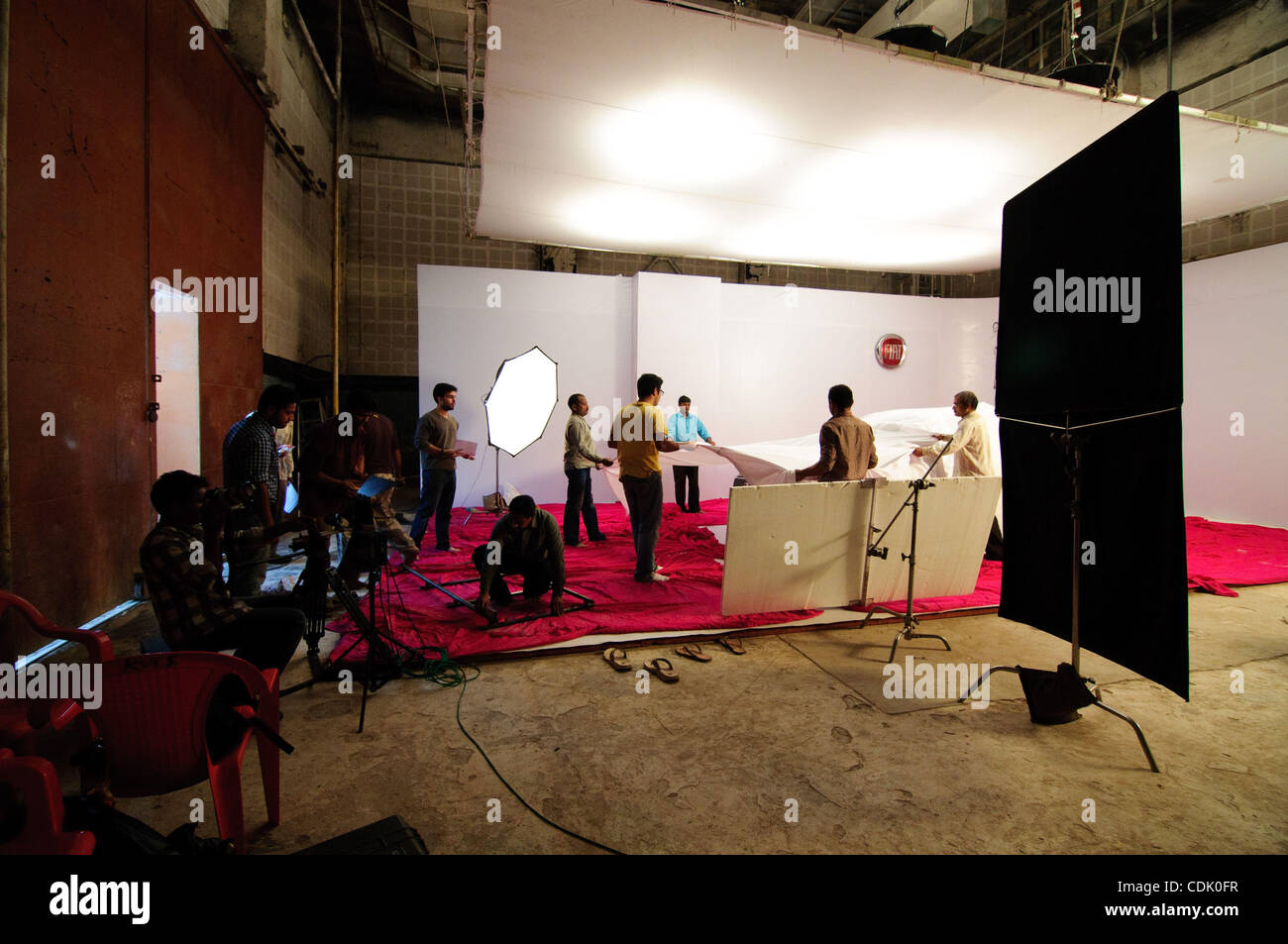 Set construction takes place at Film City, a major hub of the Indian ...