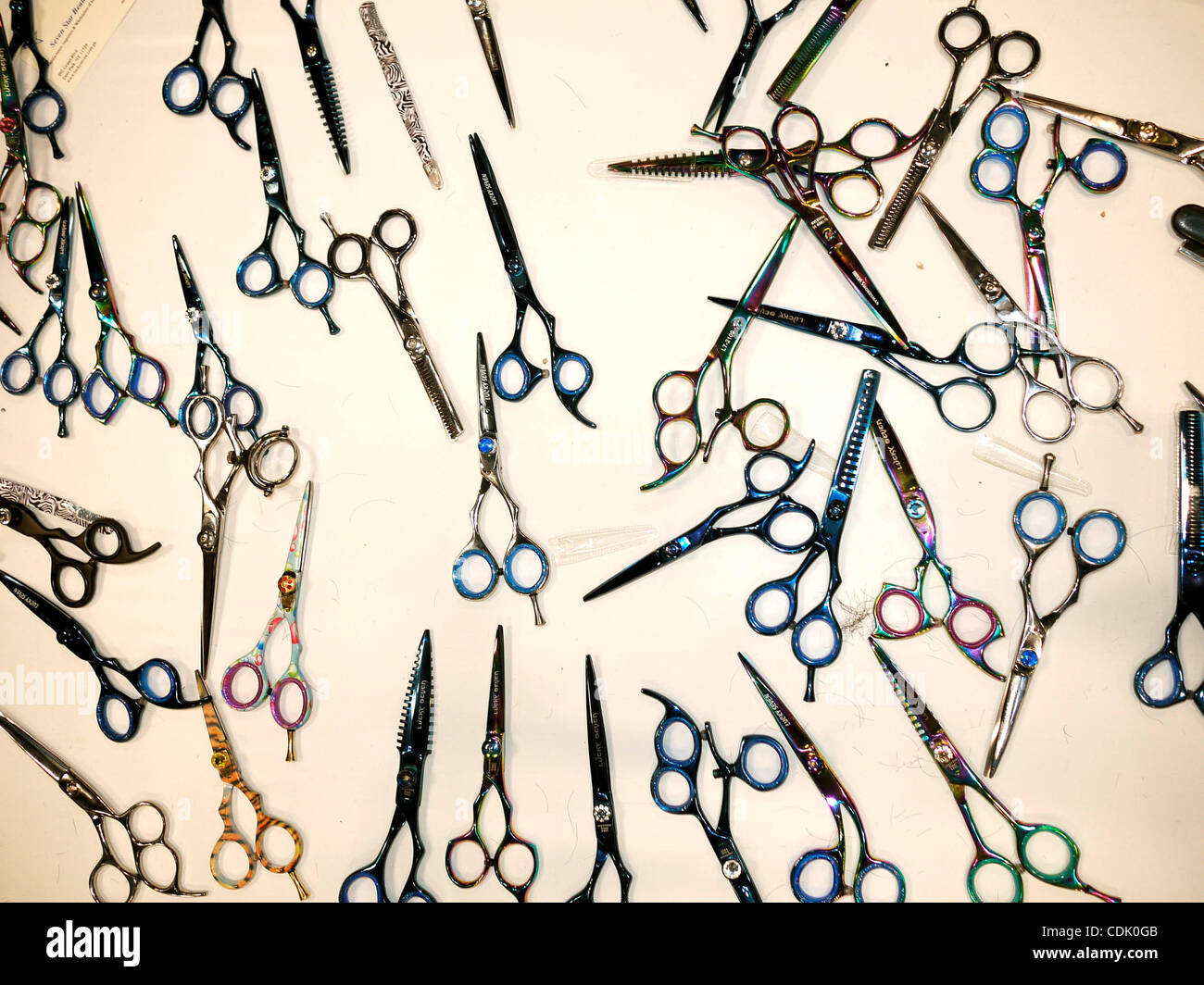 Mar 06, 2011 - New York, New York, U.S. - Scissors for cutting hair ...