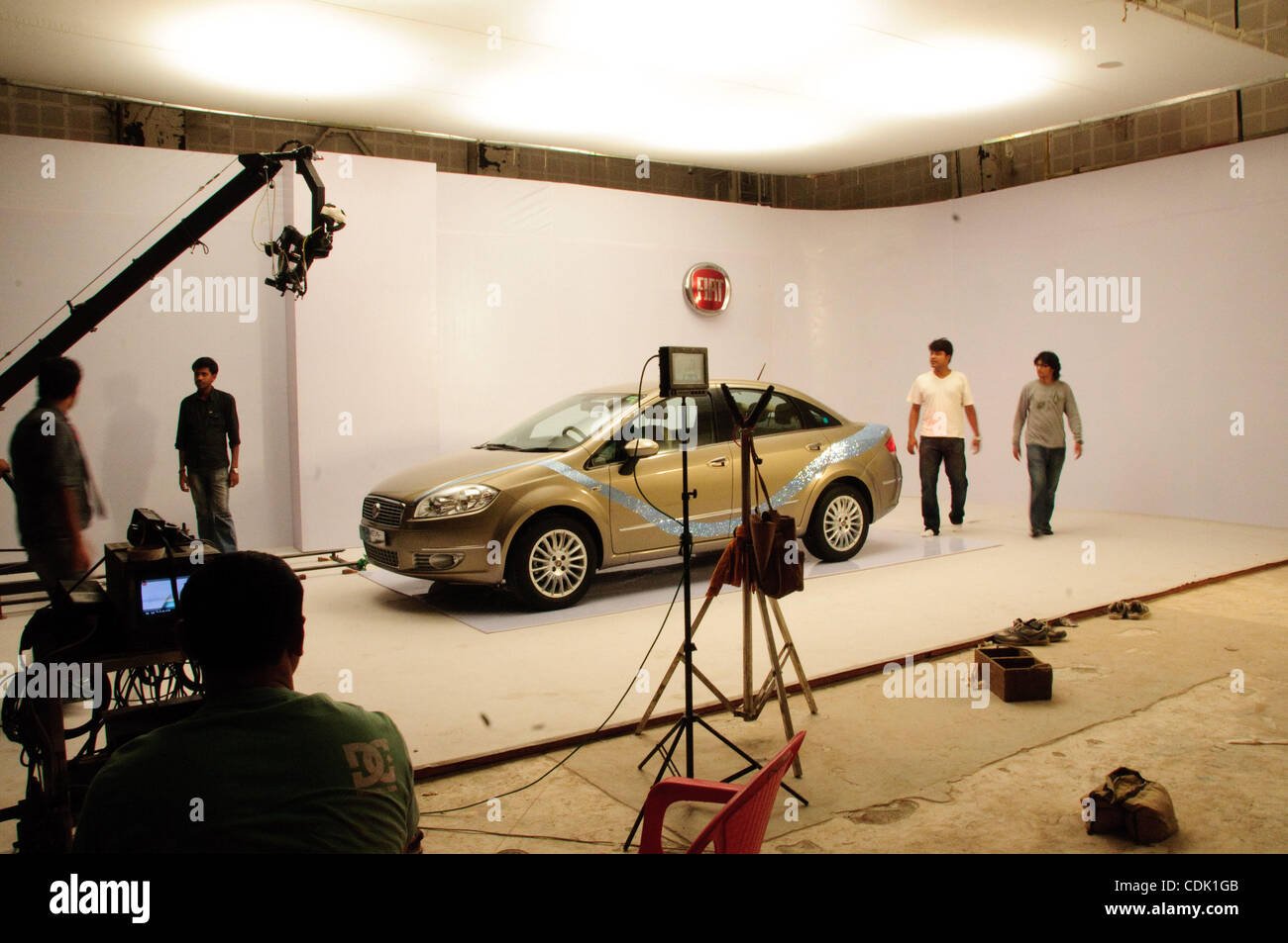 Set construction takes place at Film City, a major hub of the Indian ...