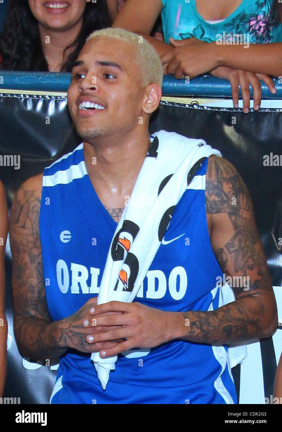 Mar. 7, 2011 - Los Angeles, California, U.S. - Chris Brown.New Era Cap ...