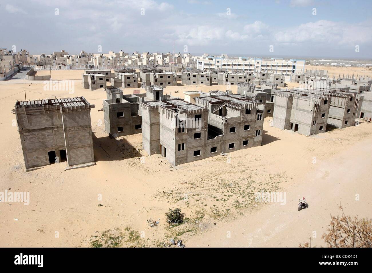 Mar 09, 2011 - Rafah, Gaza Strip - Buildings for the United Nations ...