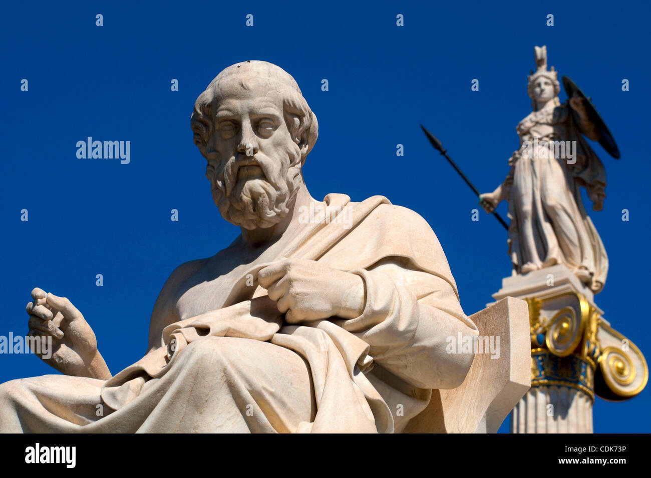 Statue platon statue behind outside hi-res stock photography and images ...