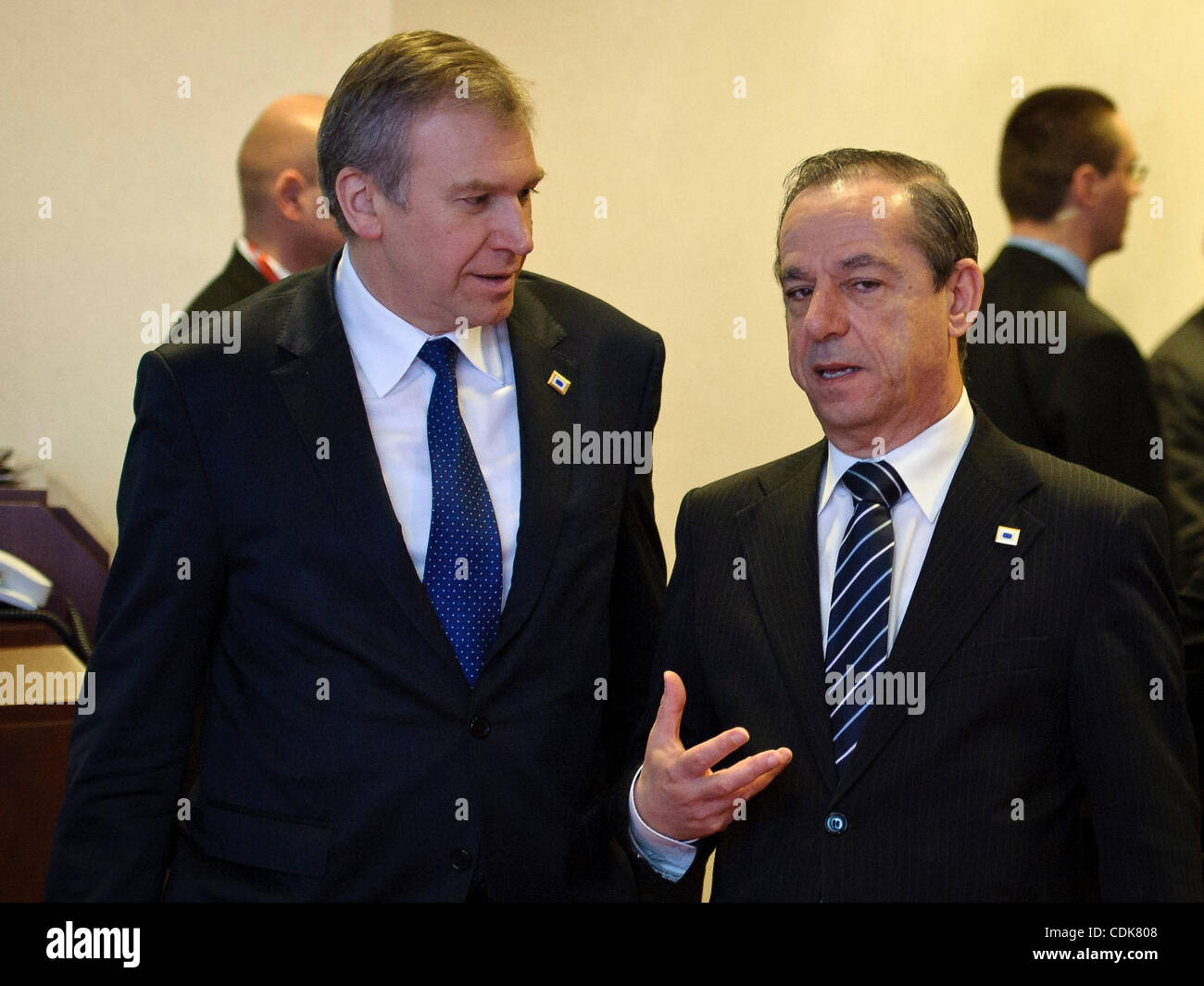 Mar. 11, 2011 - Brussels, BXL, Belgium - Belgian Prime Minister Yves ...