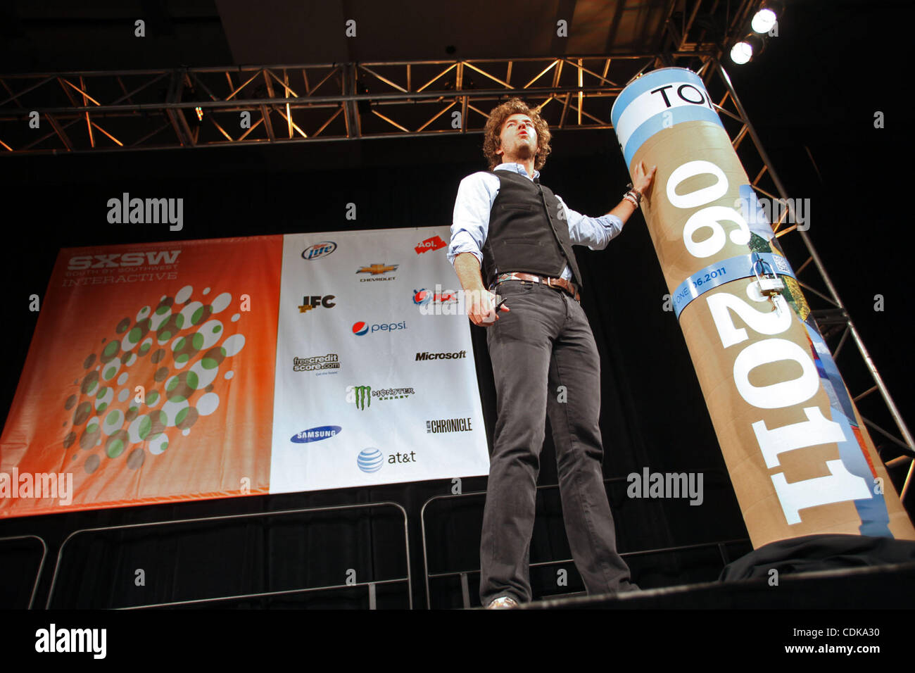 Mar 14, 2011 - Austin, Texas, U.S. - BLAKE MYCOSKIE, founder of Tom's ...