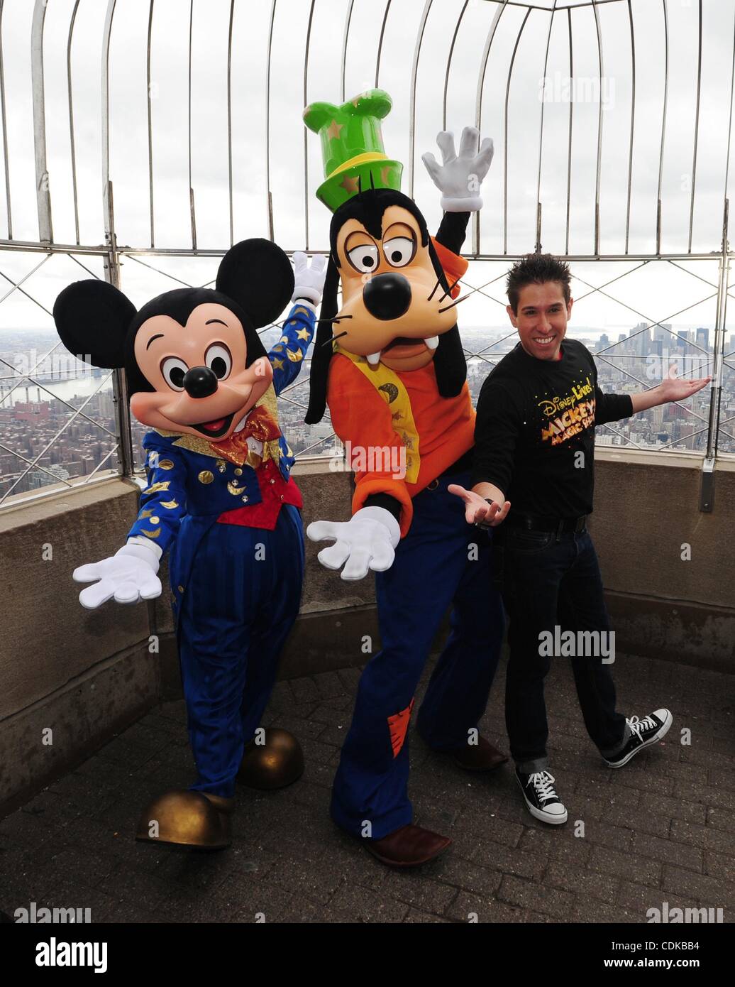Mar. 15, 2011 - Manhattan, New York, U.S. - Mickey Mouse, Goofy and ...