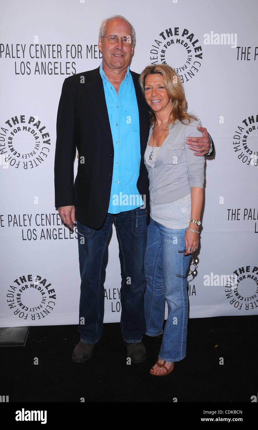 Chevy Chase Wife Chevy Chase Wife Jaynie Luke Hi Res Stock Photography