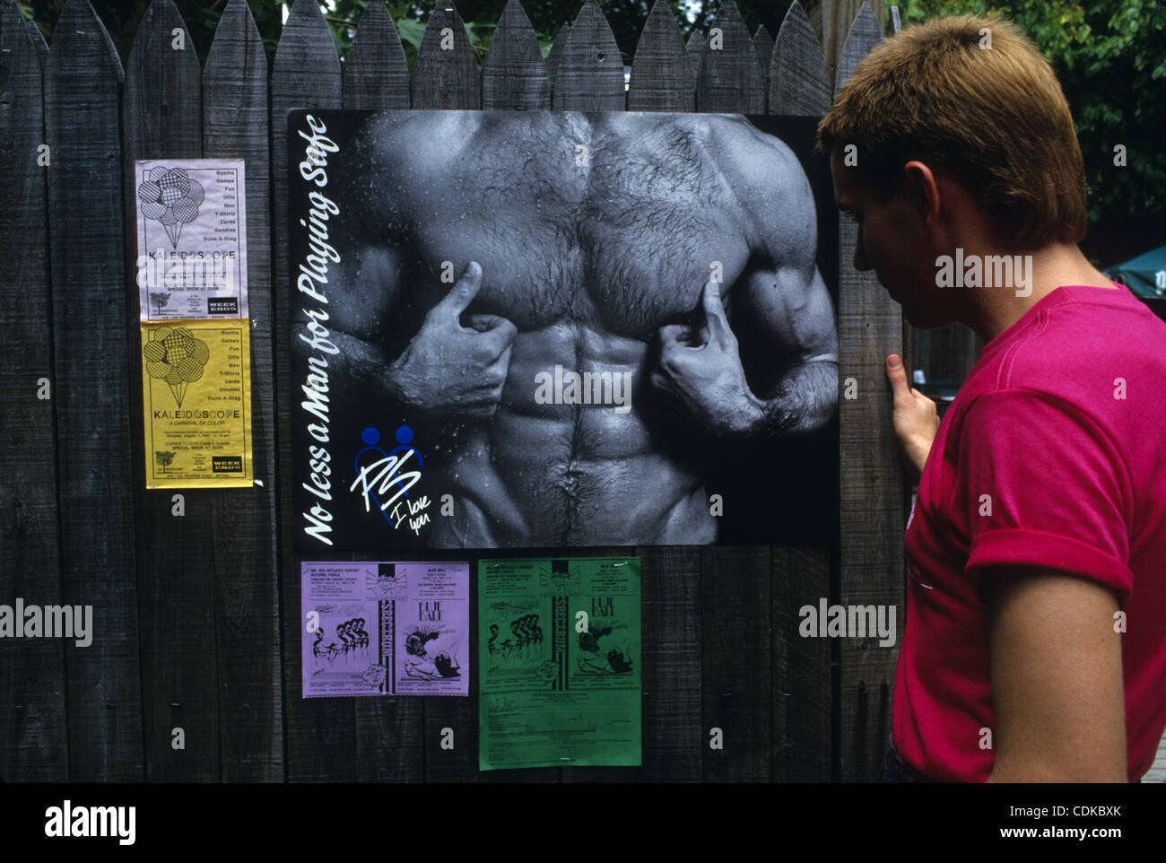 Aids poster 1985 hi-res stock photography and images - Alamy