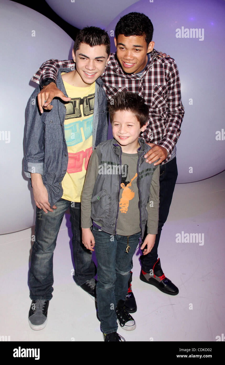 Mar. 16, 2011 - New York, New York, U.S. - Actors ADAM IRIGOYEN, ROSHON ...