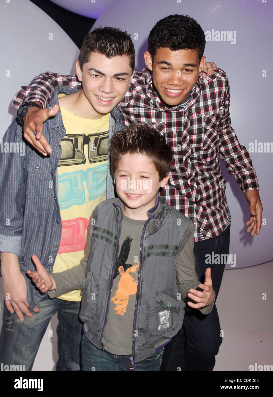 Mar. 16, 2011 - New York, New York, U.S. - Actors ADAM IRIGOYEN, ROSHON ...