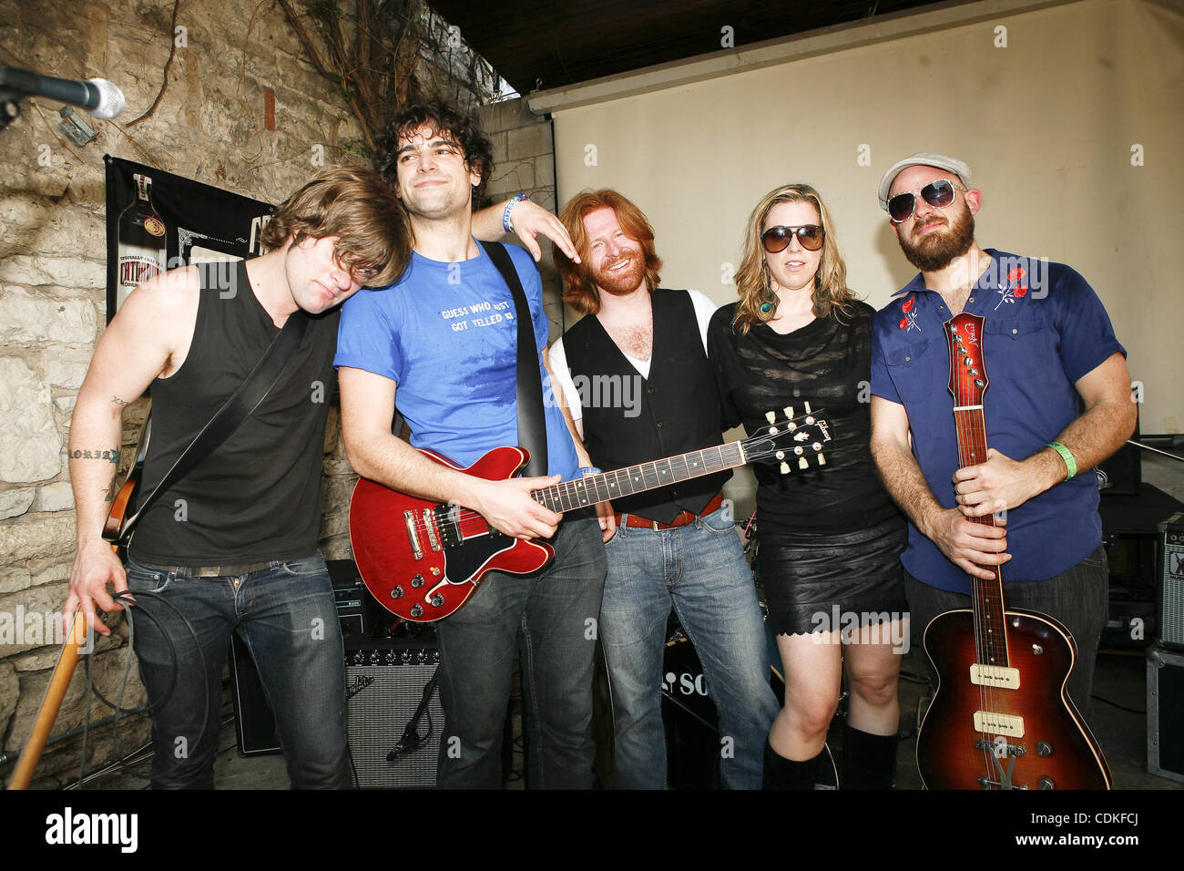 Mar. 18, 2011 - Austin, Texas, U.S. - Saint Bernadette performing at ...