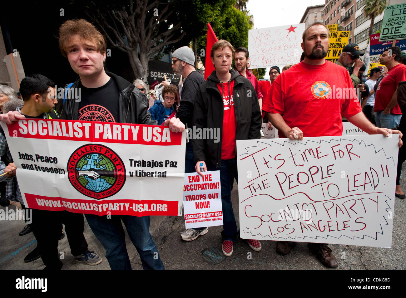 Mar. 19, 2011 - Hollywood, California, USA - Thousands attend an anti ...