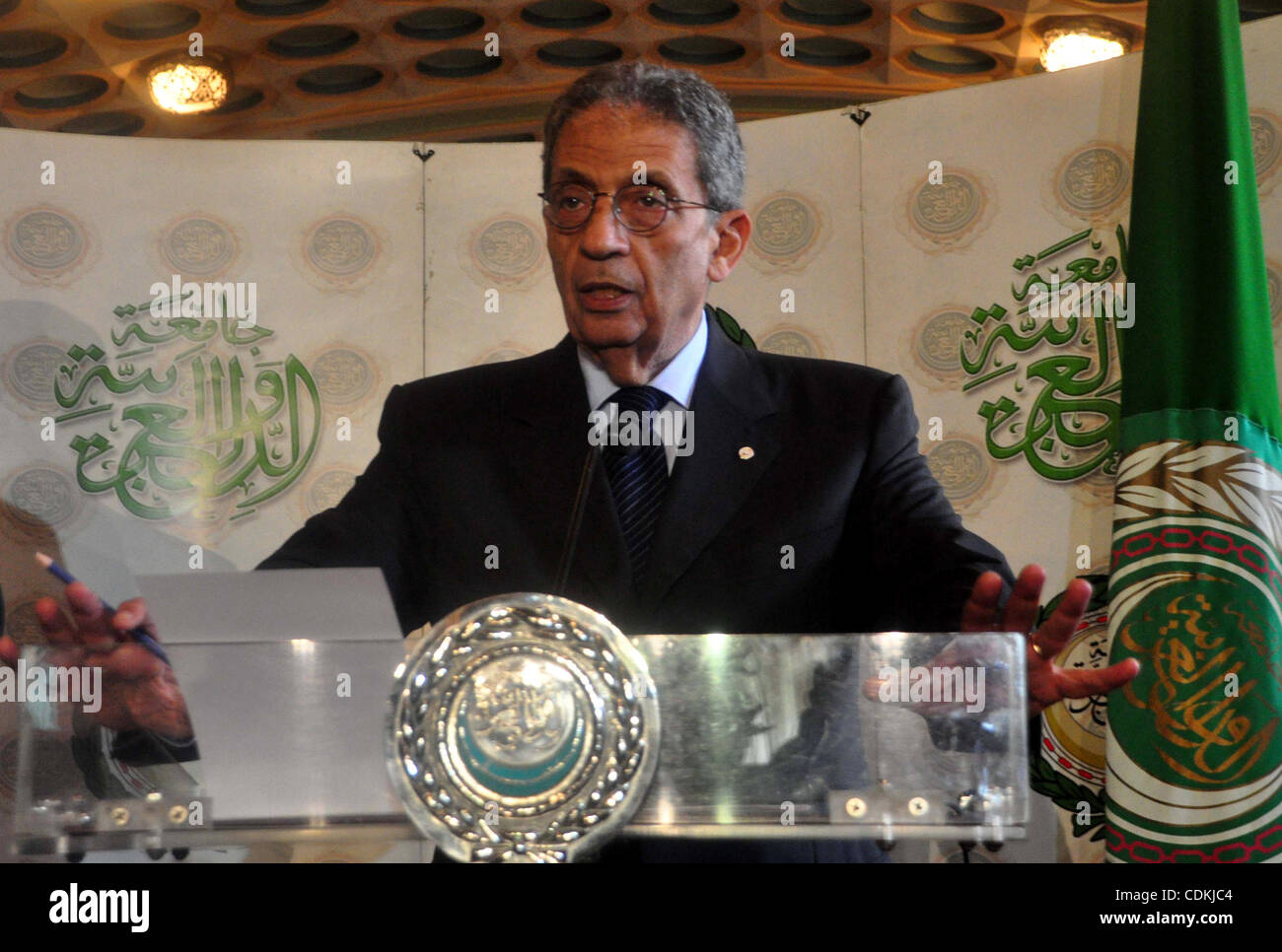 Arab League Secretary General Amr Moussa meets with Russian Foreign ...