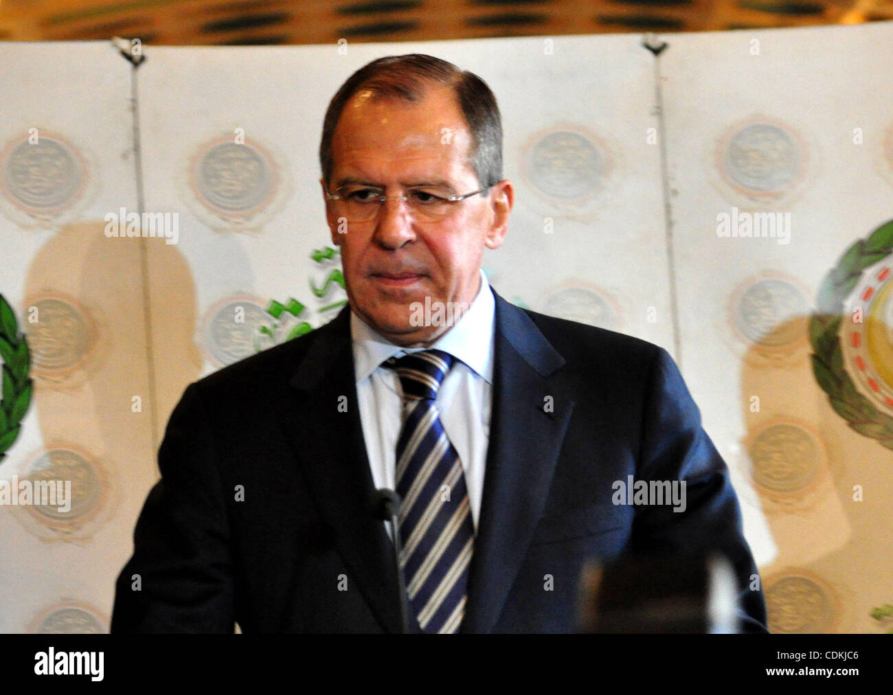 Arab league secretary general amr moussa hi-res stock photography and ...