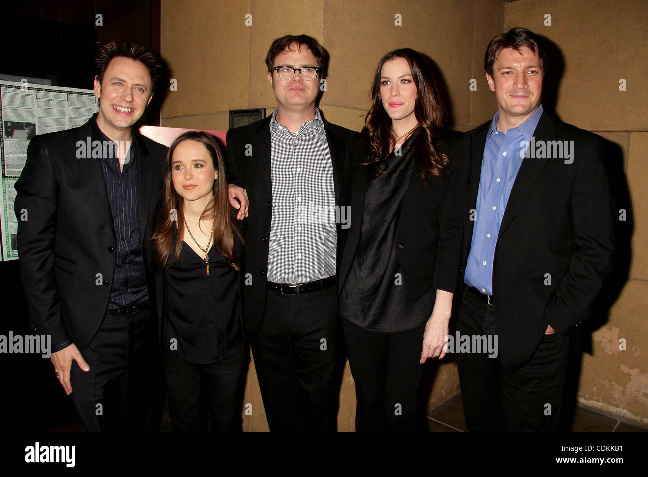 James gunn and liv tyler hi-res stock photography and images - Alamy