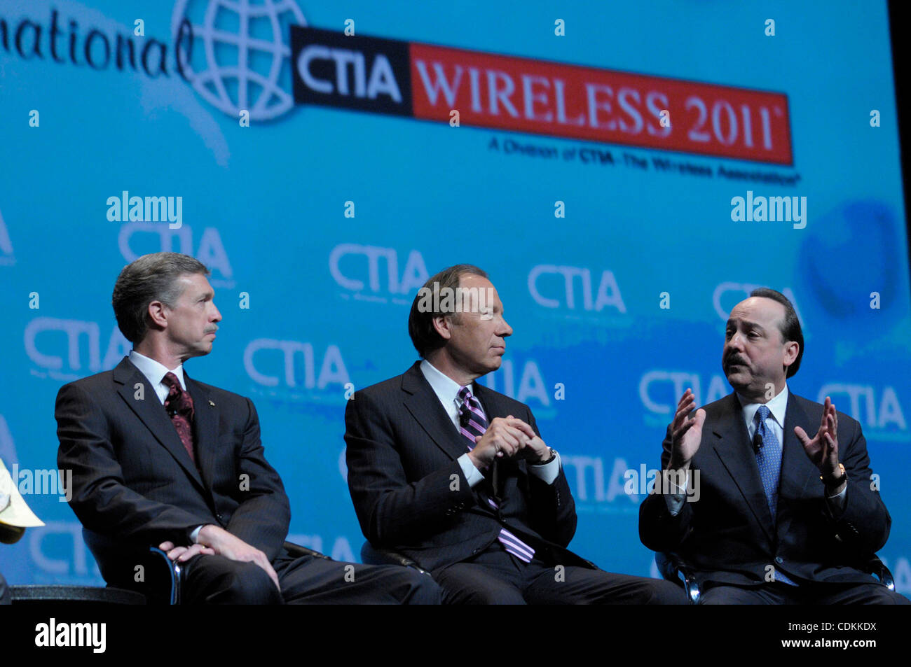 March 22, 2011 - Orlando, Florida, U.S. - DAN MEAD, left, chief ...