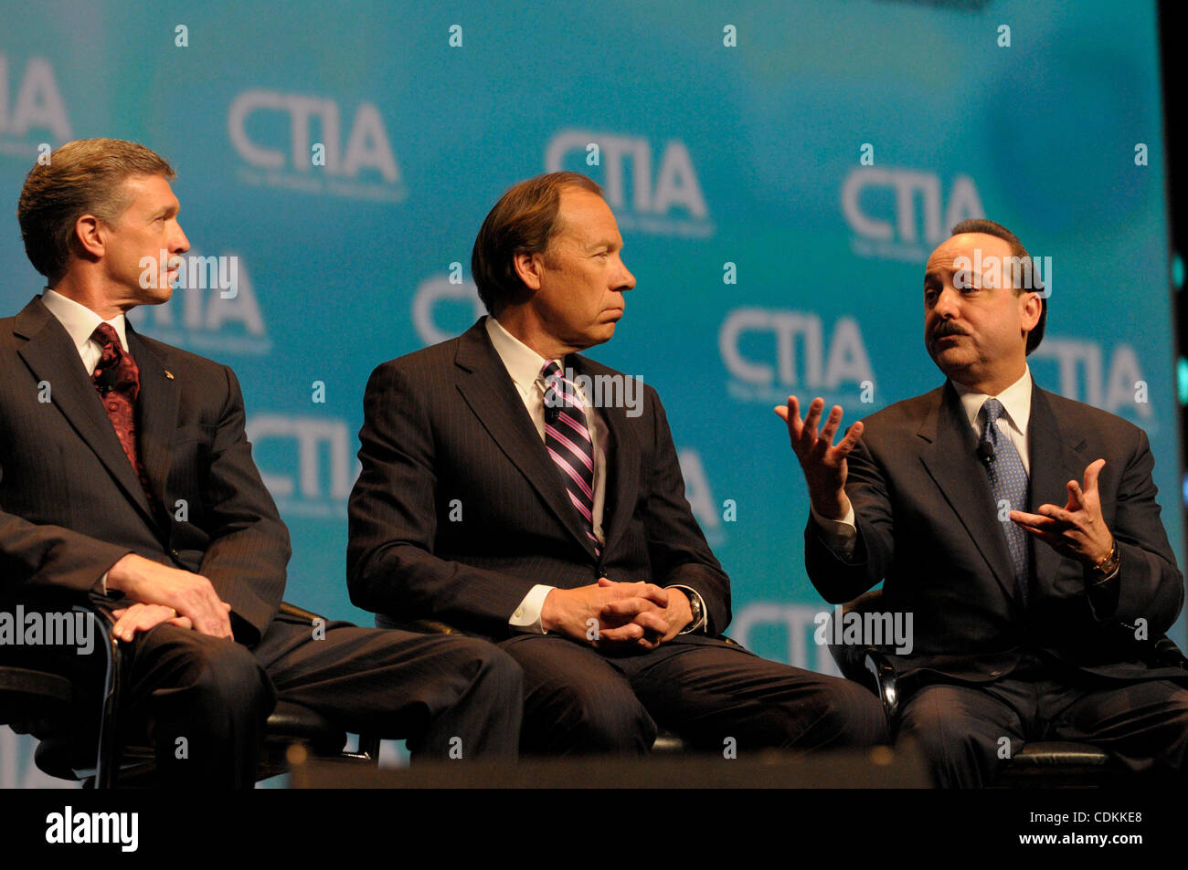 March 22, 2011 - Orlando, Florida, U.S. - DAN MEAD, left, chief ...