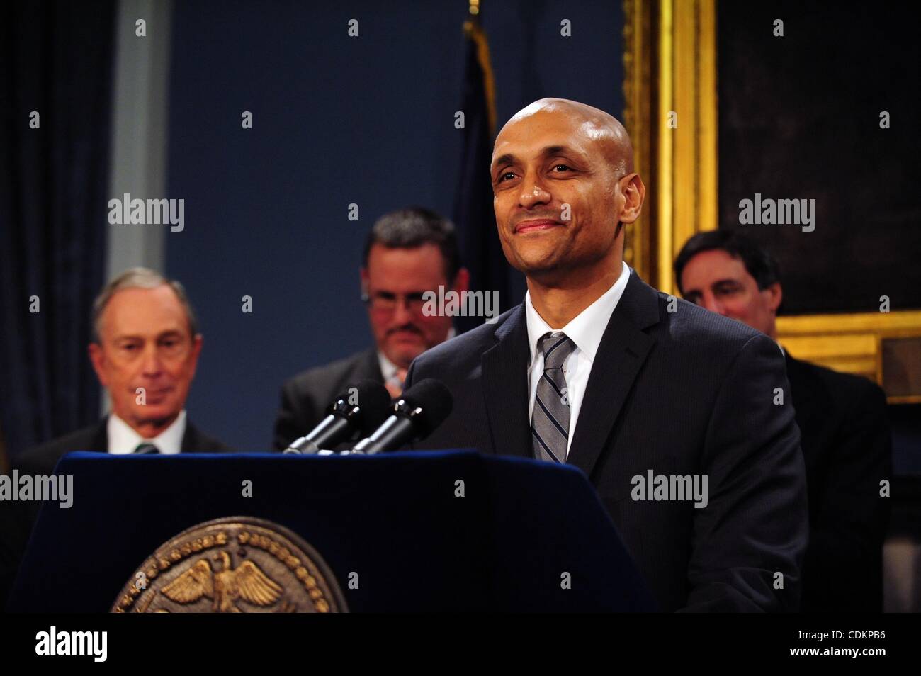 Mar. 24, 2011 - Manhattan, New York, U.S. - MATHEW WAMBUA speaking ...