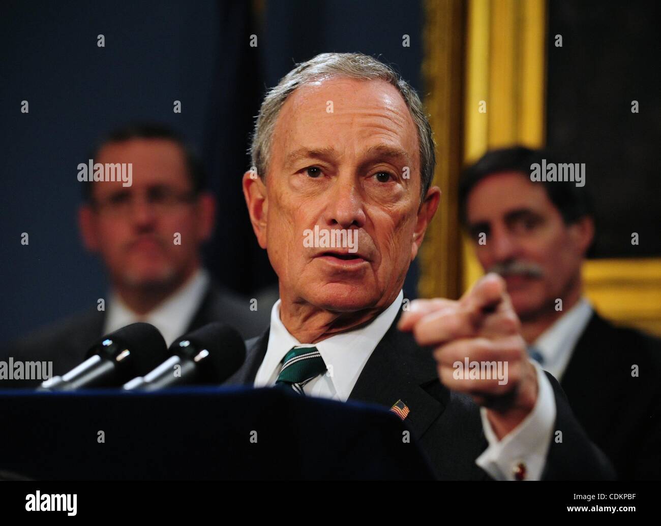 Mar. 24, 2011 - Manhattan, New York, U.S. - Mayor MICHAEL BLOOMBERG ...