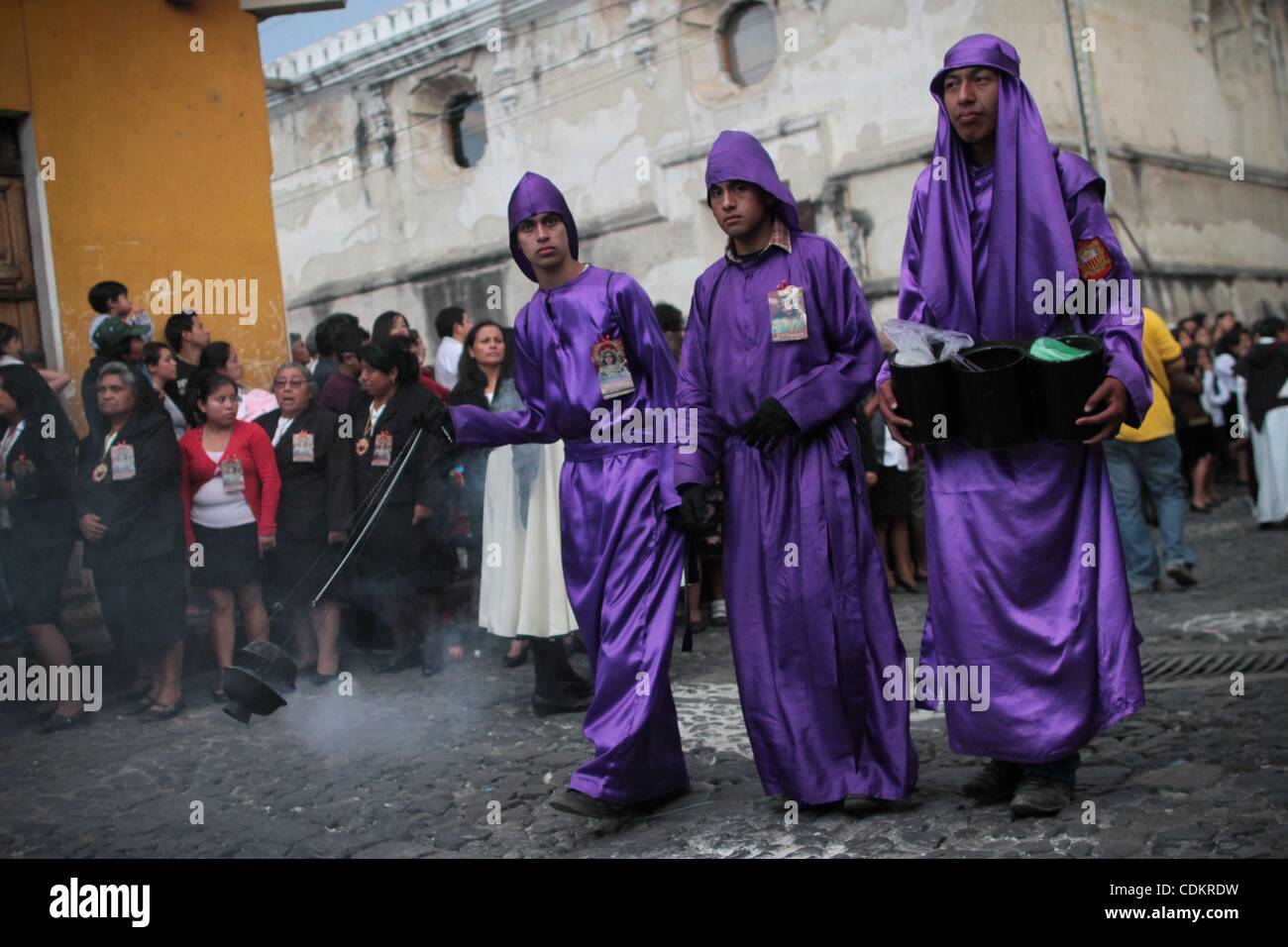 Procession during lent in antigua hi-res stock photography and images ...